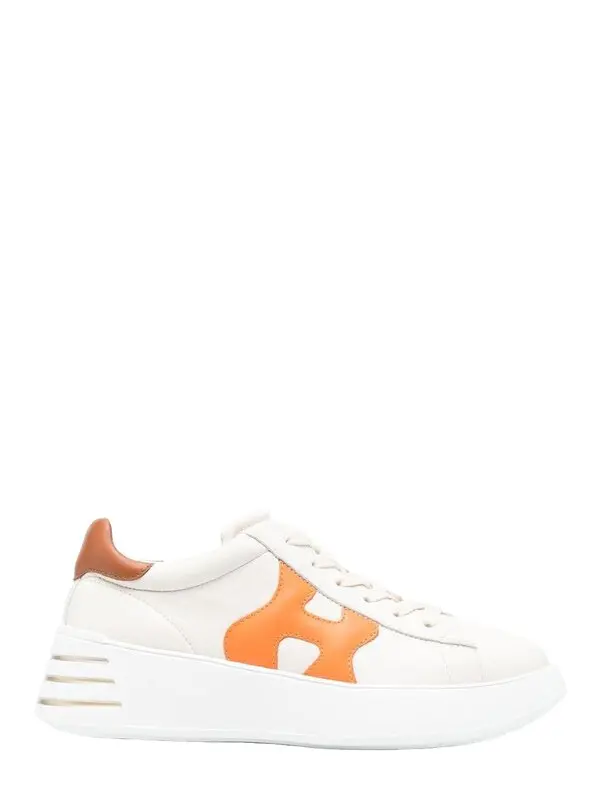 Hogan Logo-patch Sneakers - Neutrals