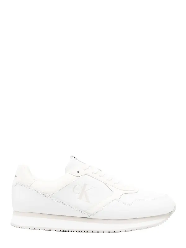 Calvin Klein Lace-up Low-top Sneakers - White