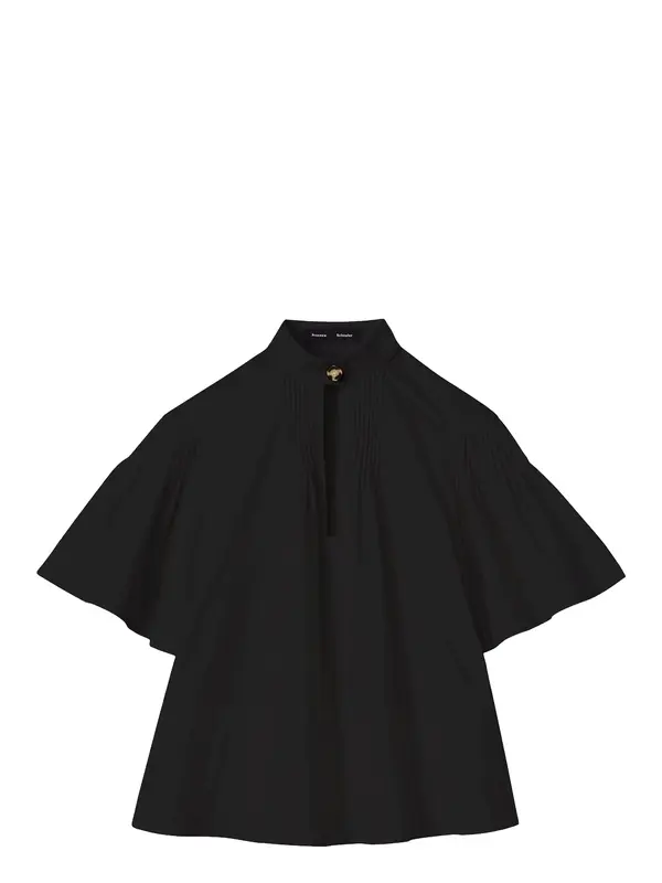 Proenza Schouler Pintuck-detail Blouse - Black