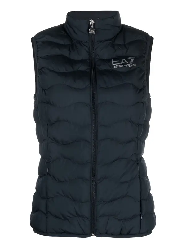 Emporio Armani Core Padded Gilet - Blue