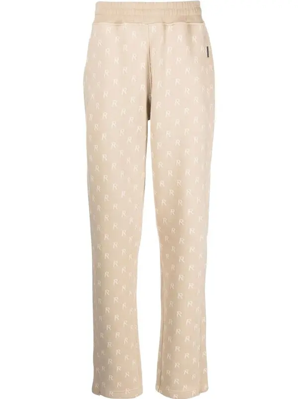 REPRESENT Monogram-print Track Pants - Neutrals