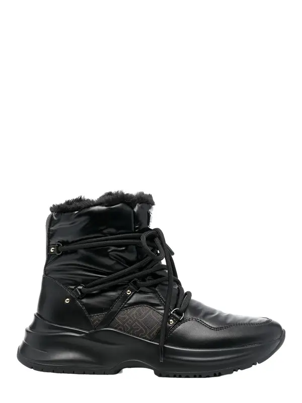 Liu Jo Lace-up Ankle Boots - Black