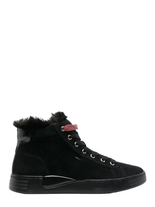 Geox Lauressa High-top Sneakers - Black