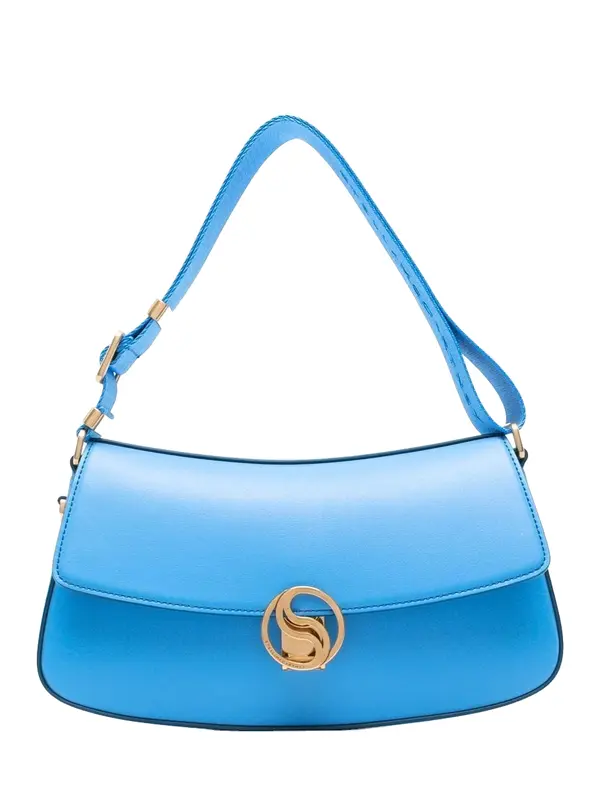 Stella McCartney S-wave Shoulder Bag - Blue