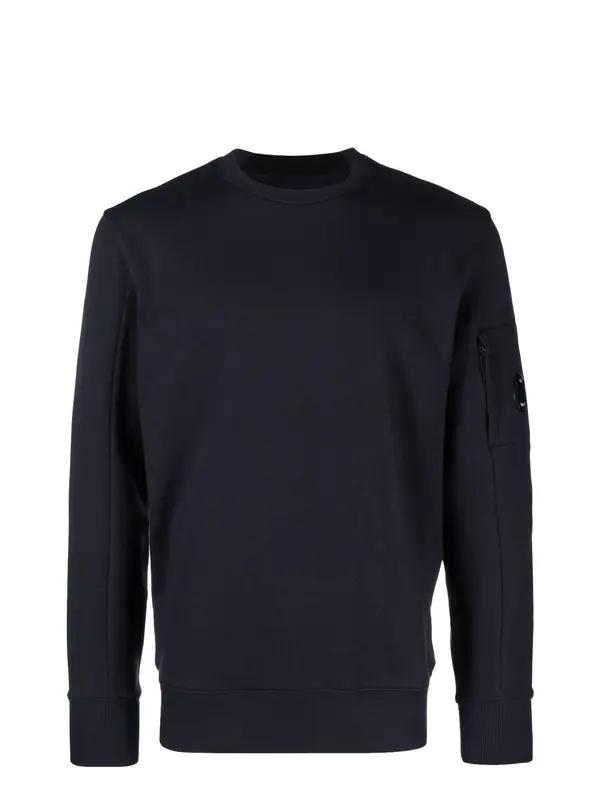 C.P. COMPANY Lens-detail Sweatshirt - Blue