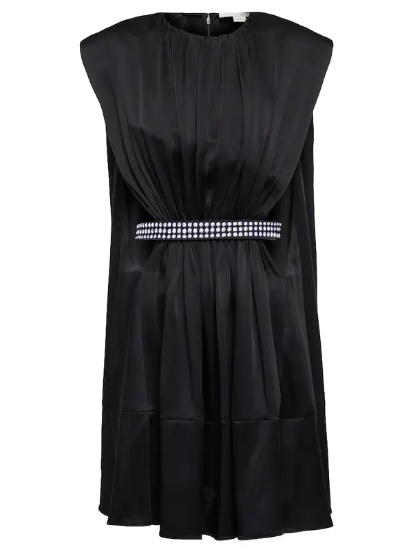 Stella McCartney Embellished Mini Dress - Black