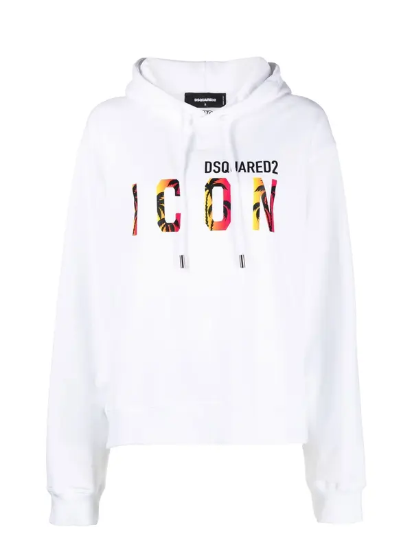 Dsquared2 Logo-print Hoodie - White