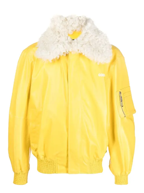 032C Tempest Bomber Jacket - Yellow