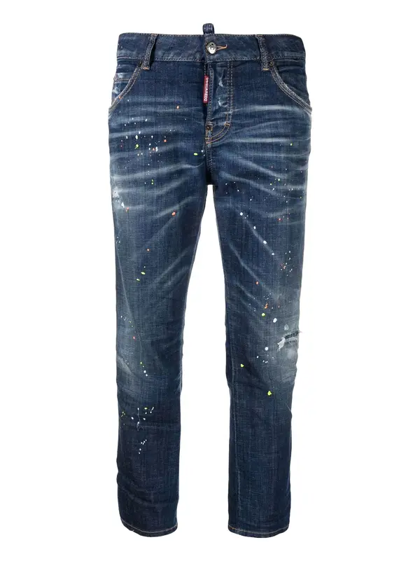 Dsquared2 Low-rise Jeans - Blue