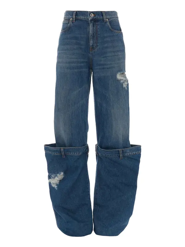 JW Anderson Straight-leg Jeans - Blue