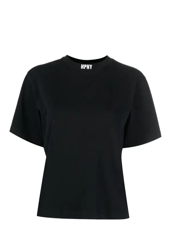 Heron Preston Logo-embroidered T-shirt - Black