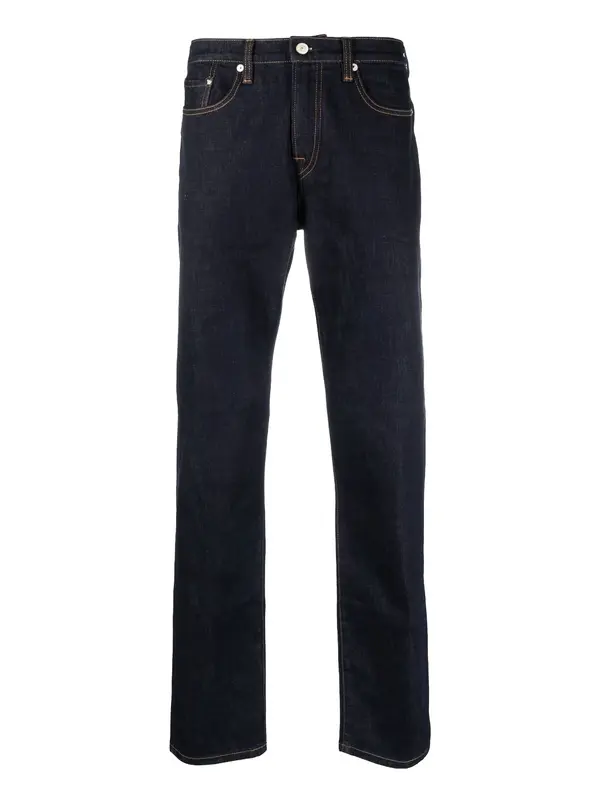 Paul Smith Straight-leg Denim Jeans - Blue