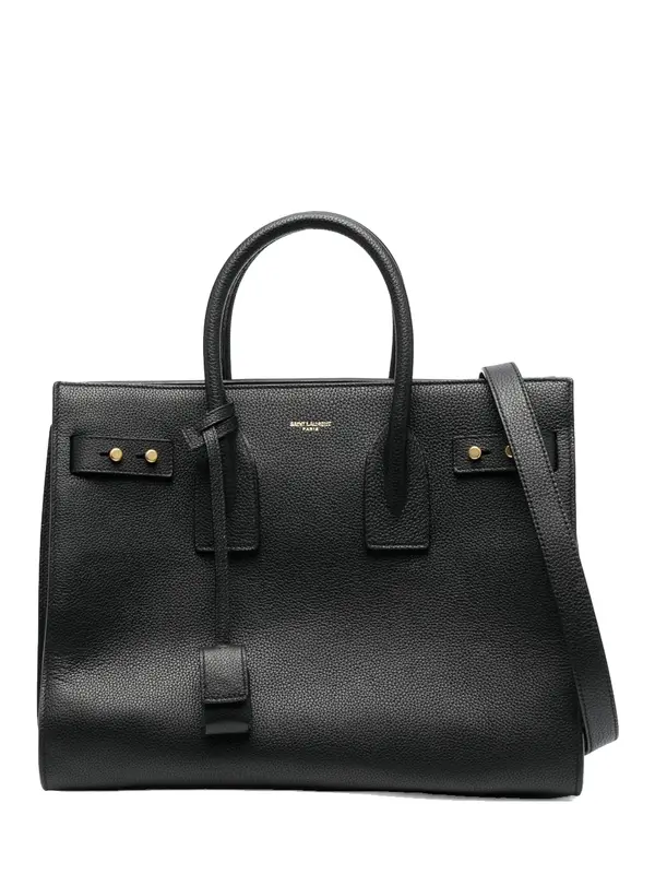 Saint Laurent Sac De Jour Tote Bag - Black