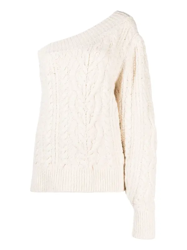 Isabel Marant Blaine Sweater - Neutrals