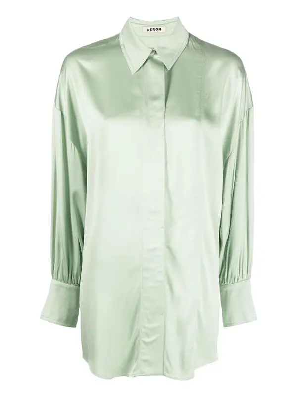 AERON Rennie Long Sleeve Shirt - Green