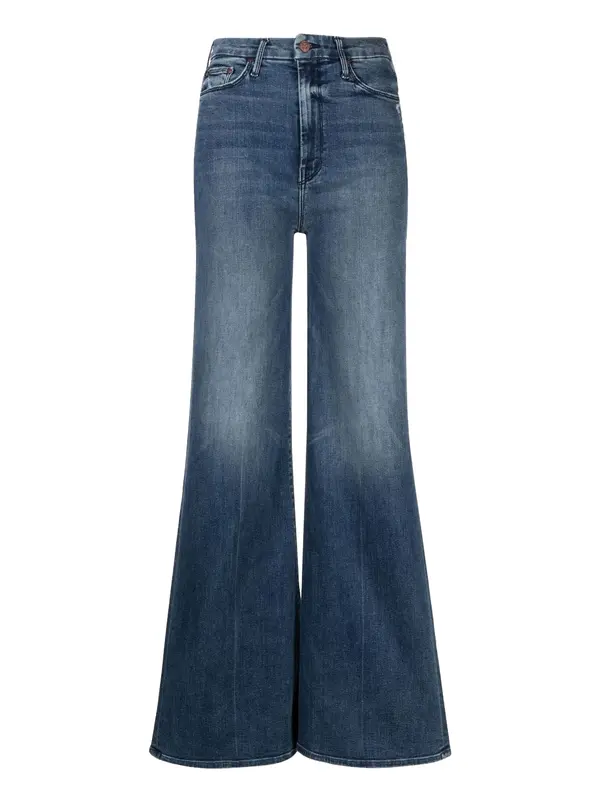 MOTHER Roller Skimp Wide-leg Jeans - Blue