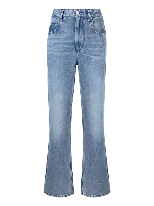 MARANT ETOILE Belvira Bootcut Jeans - Blue