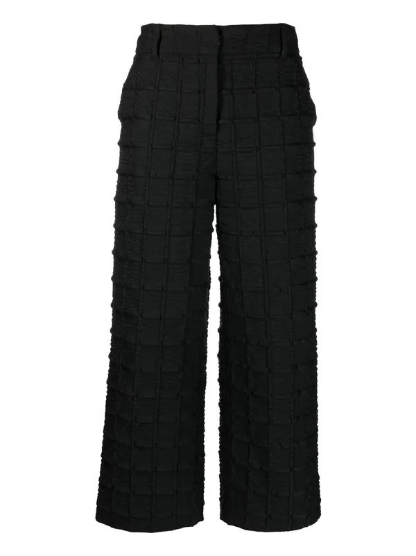 Cecilie Bahnsen Jaylee Cropped Trousers - Black