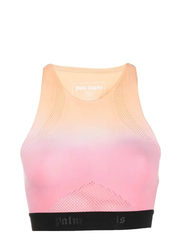 Palm Angels Seamless Training Top - Pink