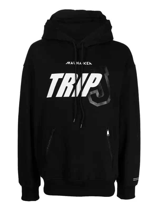 MAUNA KEA Trip-j Pullover Hoodie - Black