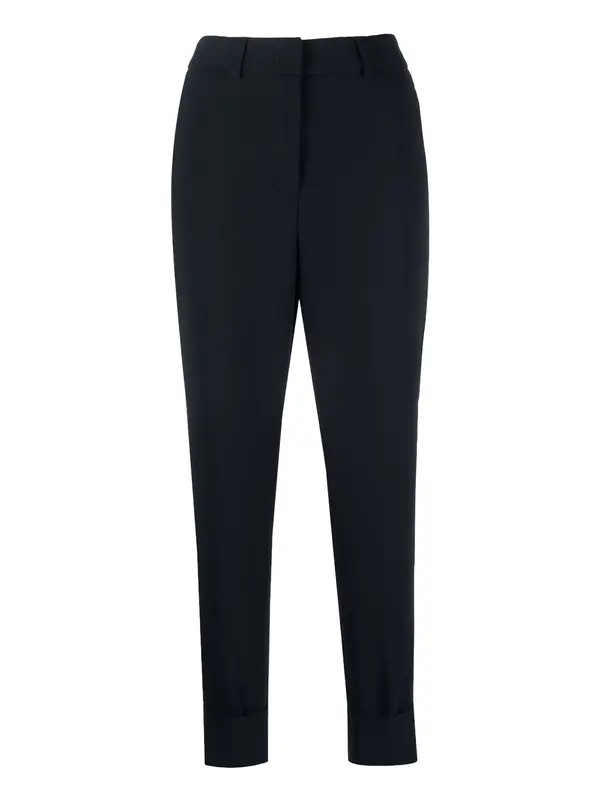 Peserico Tapered-leg Trousers - Blue