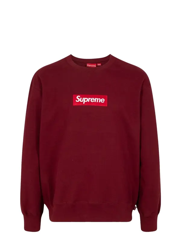 Supreme Box Logo Crewneck Sweatshirt - Red