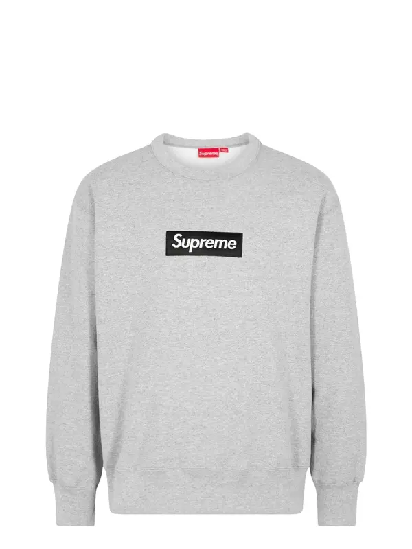 Supreme Box Logo Crewneck Sweatshirt - Grey