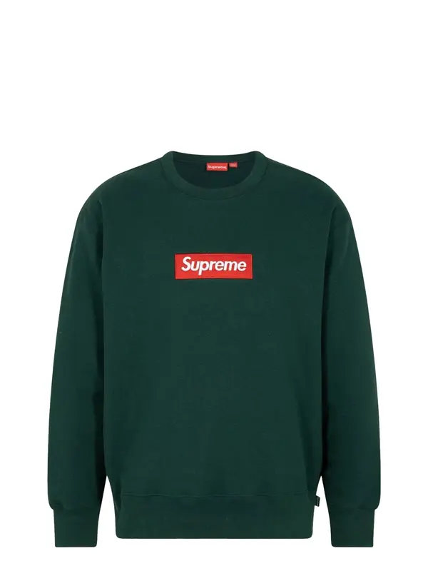 Supreme Box Logo Crewneck Sweatshirt - Green