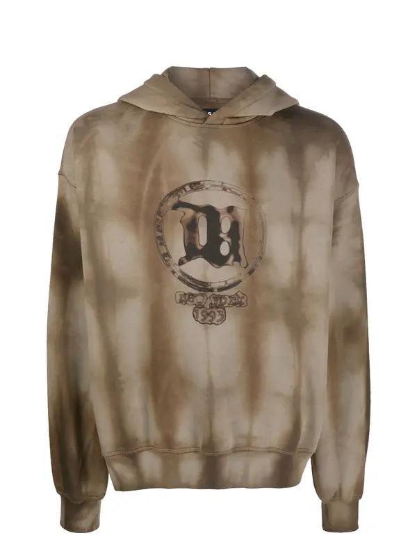 MISBHV Strobe Tie-dye Hoodie - Brown