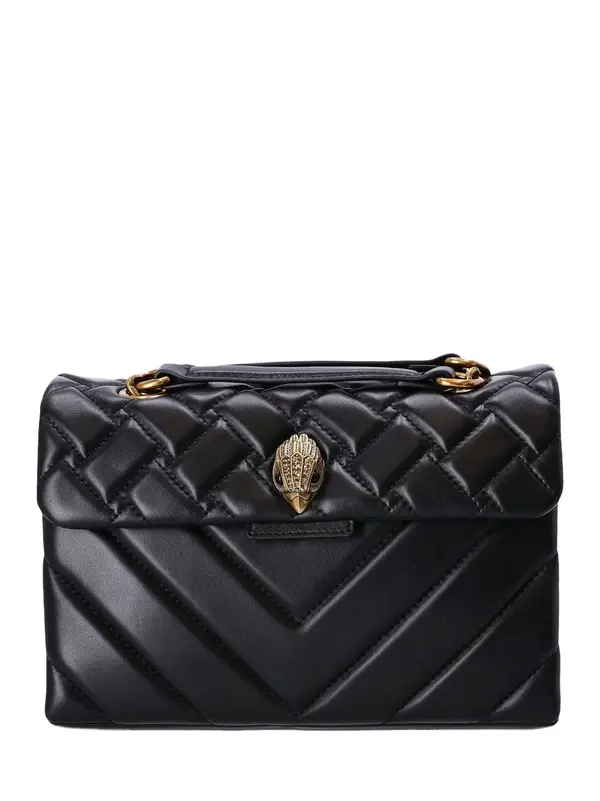 Kurt Geiger Kensington Quilted Shoulder Bag - Black