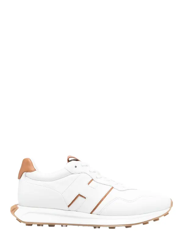 Hogan Contrast-detailing Sneakers - White