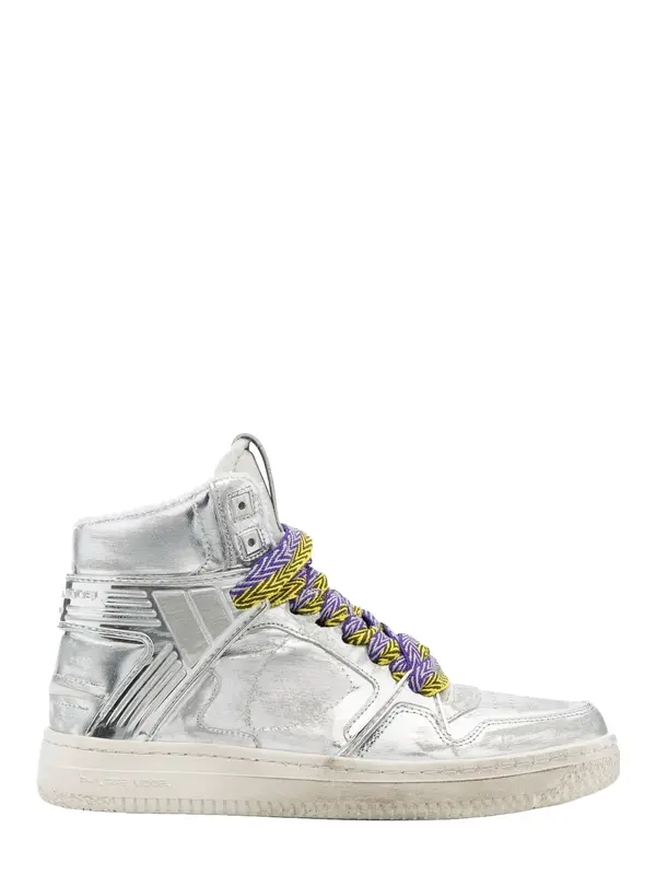 Philippe Model High-top Sneakers - Silver