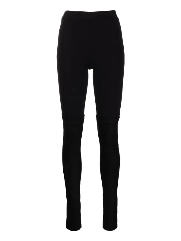 Isabel Benenato High-rise Leggings - Black