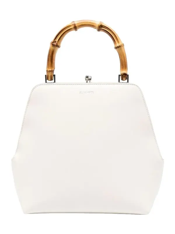 JIL SANDER Logo-print Tote Bag - White