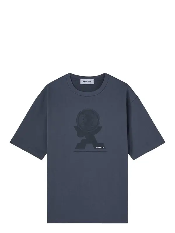 AMBUSH Graphic-print Cotton T-shirt - Grey
