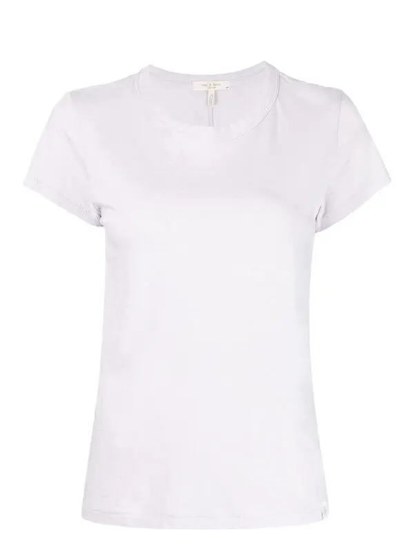 Rag & Bone Slub-texture Pima-cotton T-shirt - White