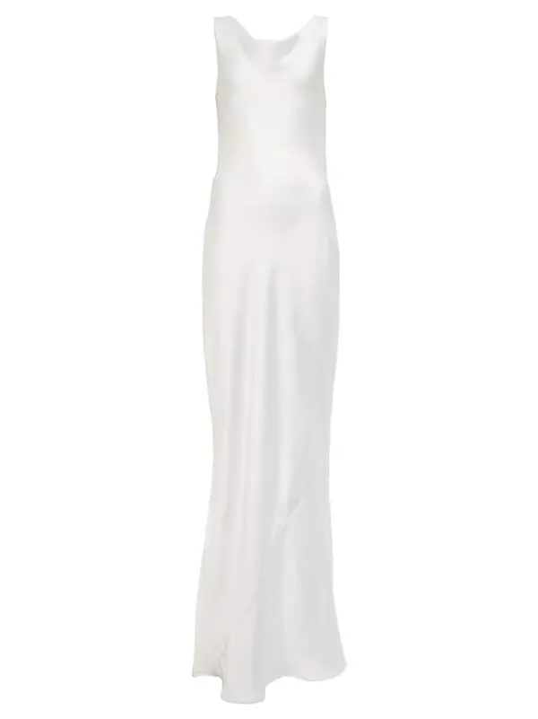 Norma Kamali Maria Gown - White