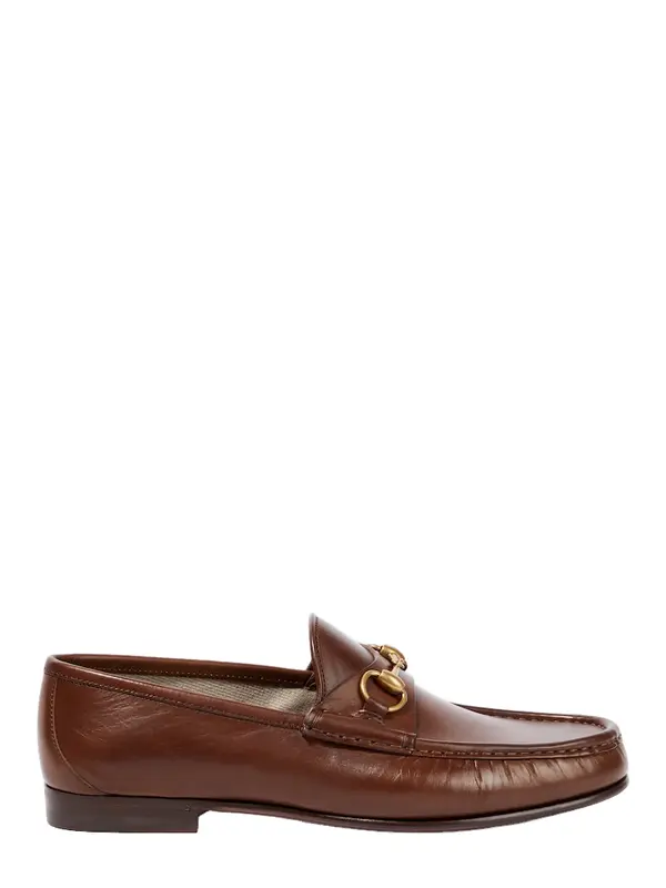 Gucci Horsebit 1953 Leather Loafers - Brown