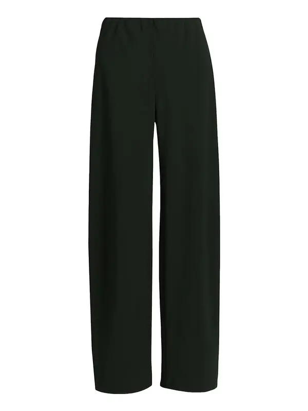 Vince High-waisted Wide-leg Bias Pants - Verde