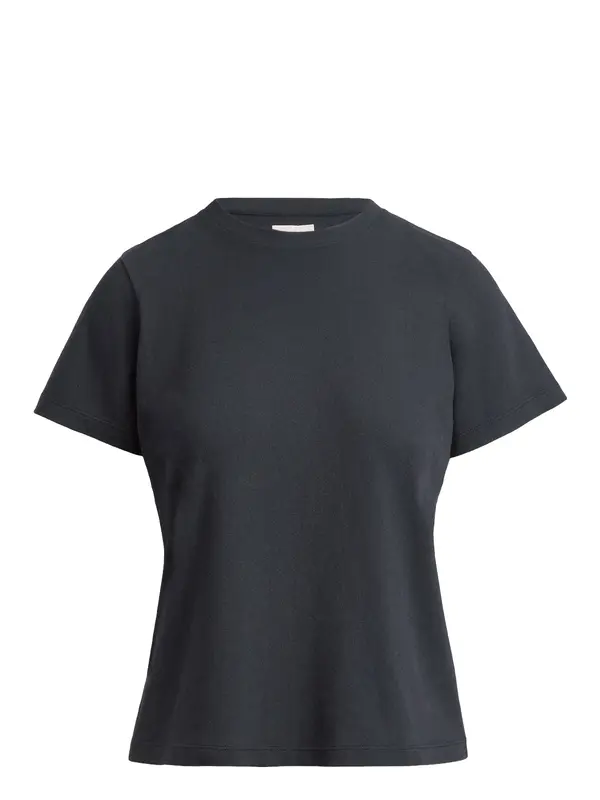 Khaite The Emmylou Cotton T-shirt - Black