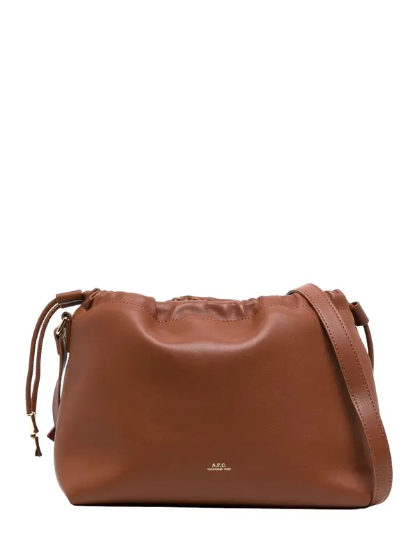 A.p.c. Ninon Cross Body Bag - Brown