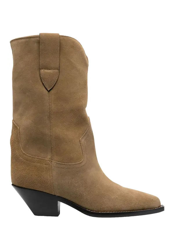 Isabel Marant Dahope Suede Boots - Neutrals