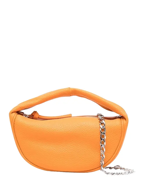 By Far Cush Leather Shoulder Bag - Orange