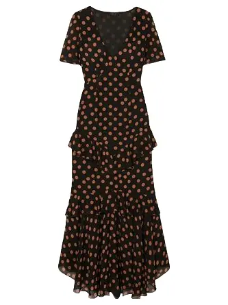 DE LA VALI Maxi Dress - Black