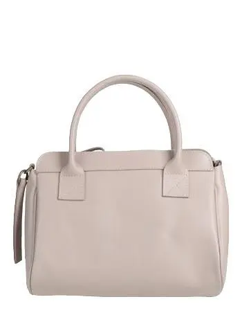 CORSIA Leather Tote Bag - Grey