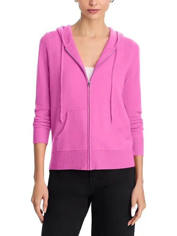 Bloomingdale'S Zip Hoodie - Candy Pink