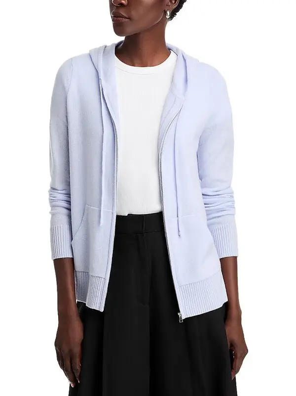 Bloomingdale'S Zip Hoodie - Serenity Blue