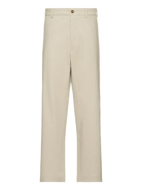 GHIAIA Chino Pant In Navy - Sand