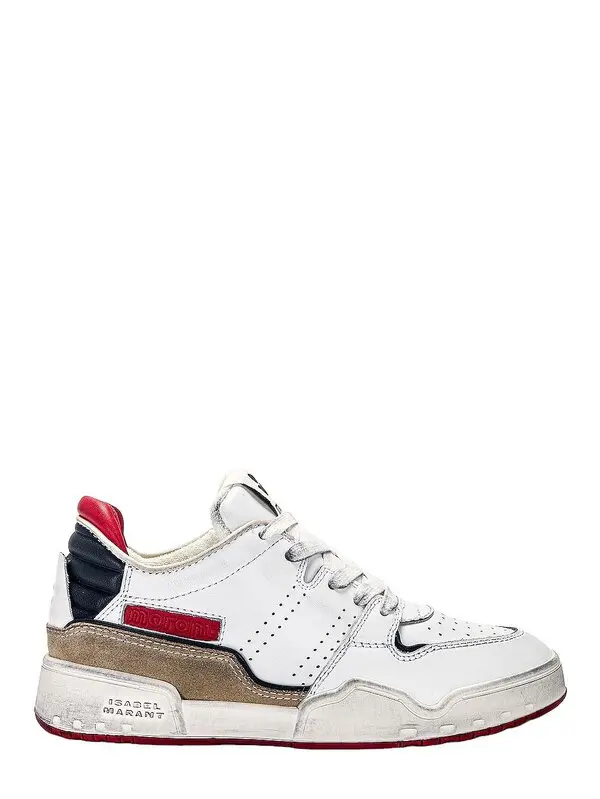 Isabel Marant Emree Classic Stadium Sneakers - Blue