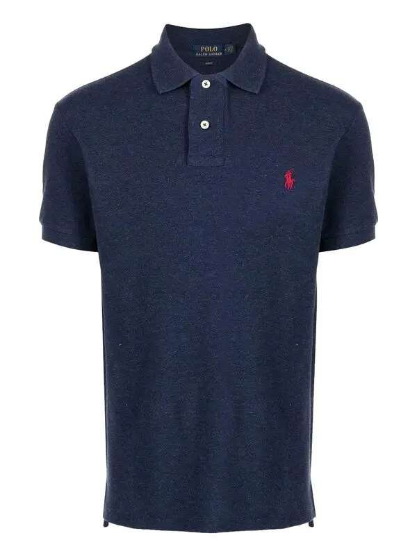 Polo Ralph Lauren Polo-pony Short-sleeved Polo Shirt - Blue